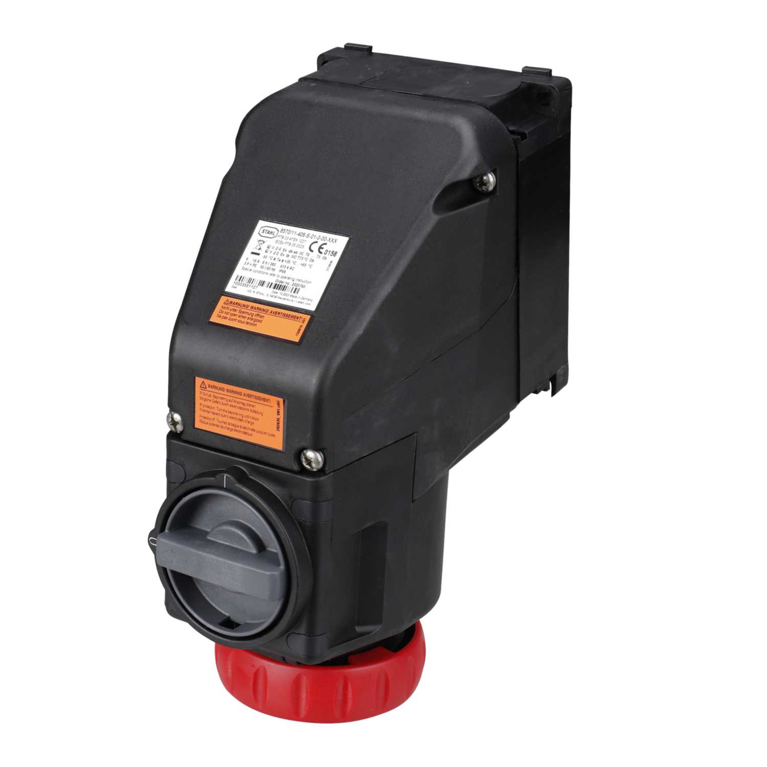 R Stahl 16A 3P+E 415V Ex Interlocked Wall Socket IP66 (273926) | CEF