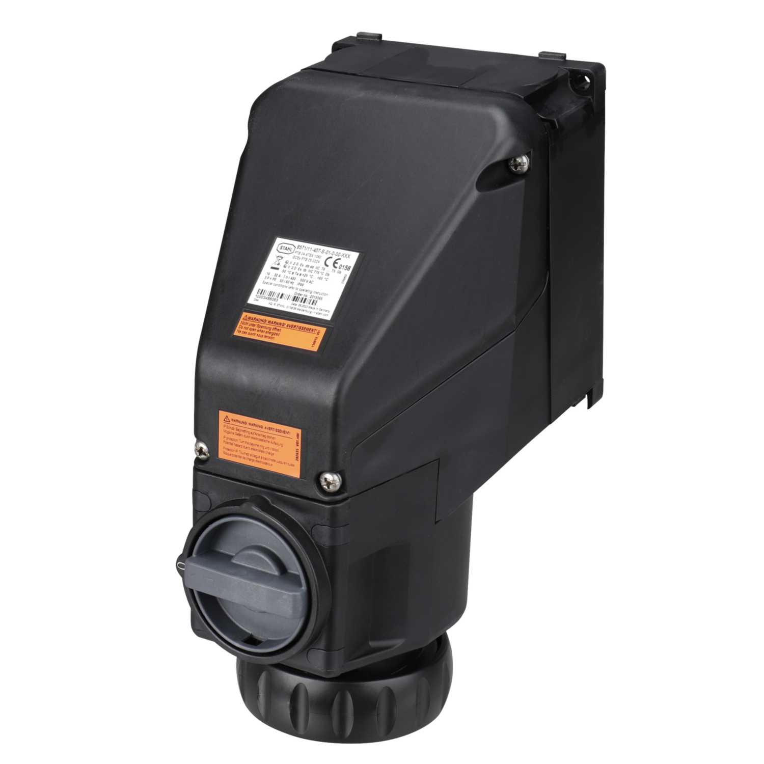 R Stahl 32A 3P+E 500V Ex Interlocked Socket IP66 (276194) | CEF