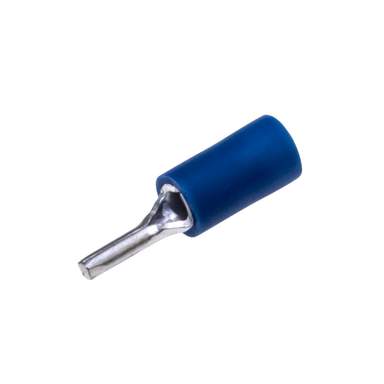 Engex 9mm Blue Pin Crimp Lugs for 2.5mm Cables (Pack of 100) (612012) | CEF