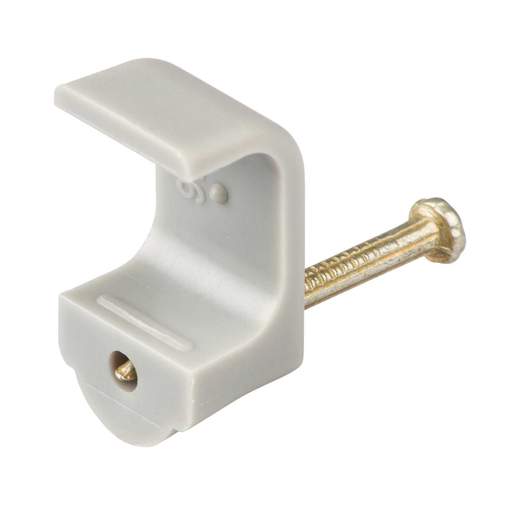 Engex 4mm Twin and Earth Flat Cable Clips (Pack of 100) (GX01004) | CEF