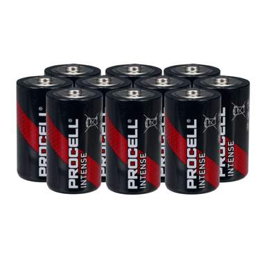 Duracell 1.5V Type D MN1300 Alkaline Industrial Battery (Pack of 10 ...