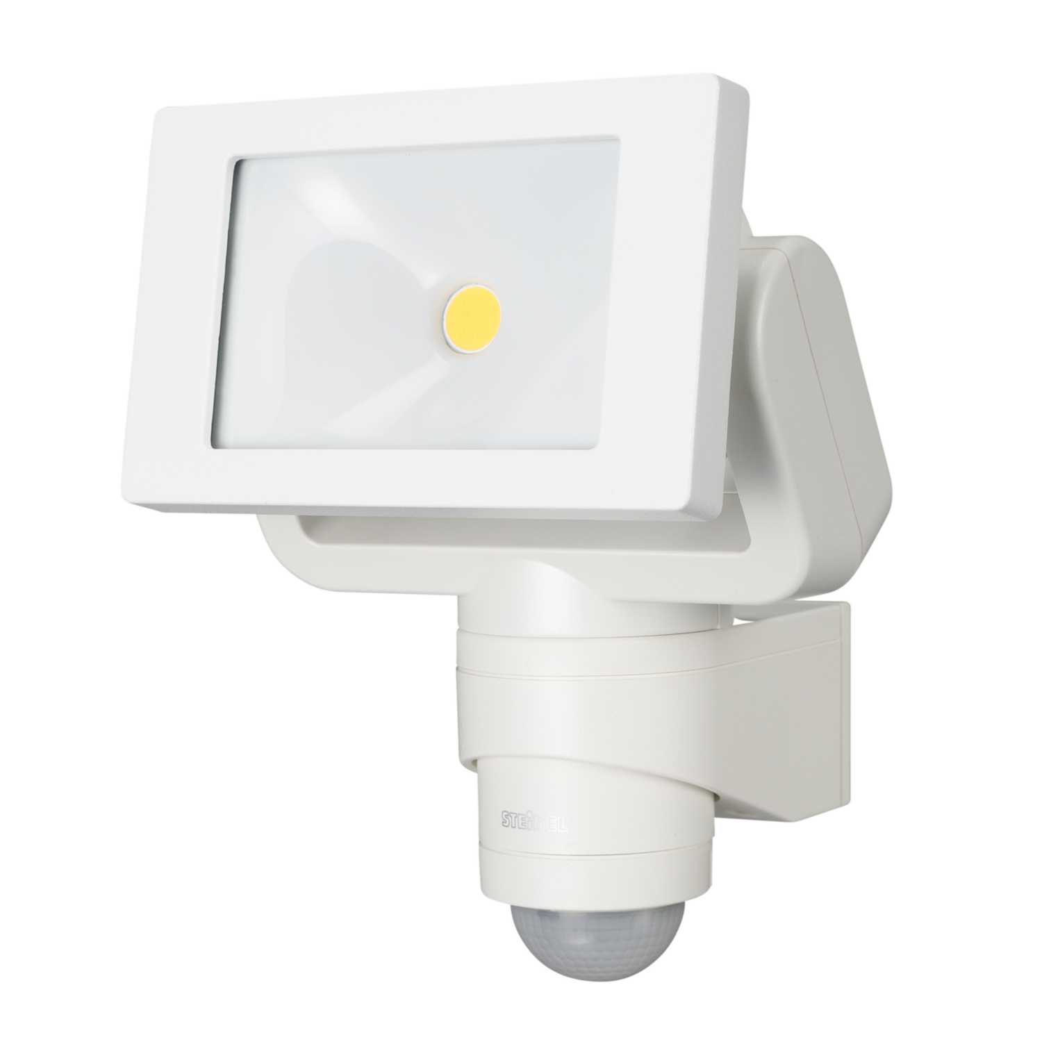 Steinel LS150S 14.7W LED Floodlight with PIR White 4000K (052553) | CEF