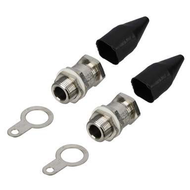 SWA M20S A2F Flameproof Nickel Plated Cable Gland (Pack of 2 ...