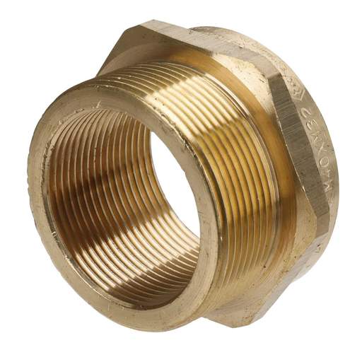 SWA M40 Male x M32 Female Flameproof Reduction Adaptor Brass (Sold in 1 ...