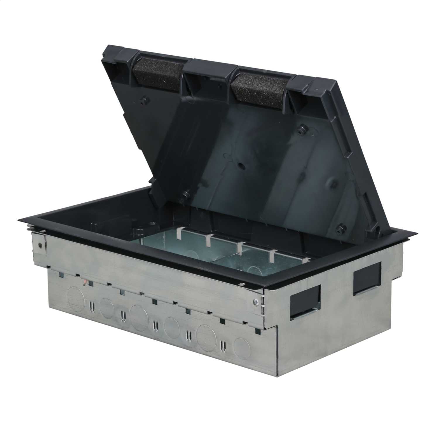 Tamlex 320mm x 225mm x 87mm 3 Compartment Cavity Service Floor Box (CSB ...