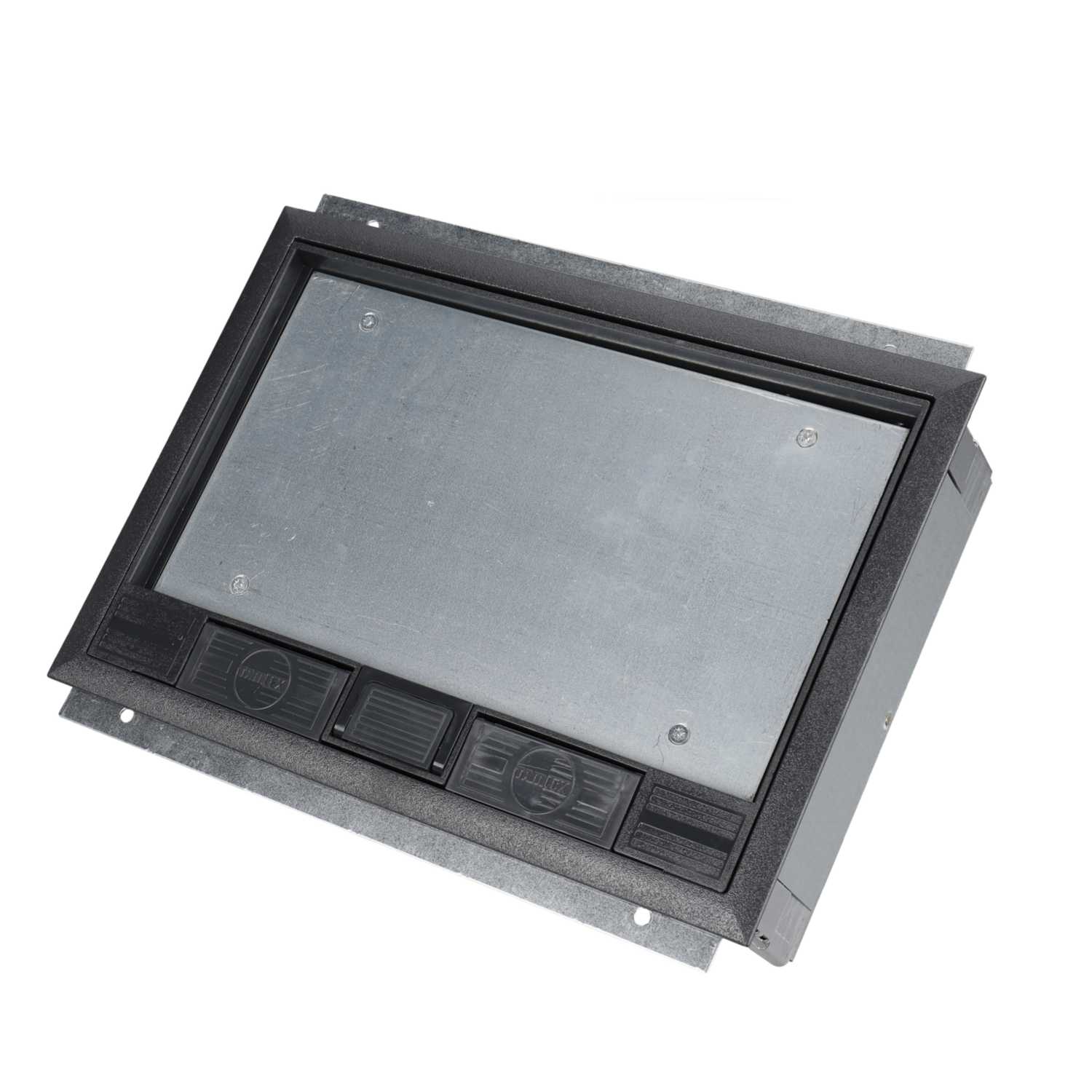 Tamlex 68mm 3 Compartment Flush Screed Service Floor Box (FSB3/S) | CEF