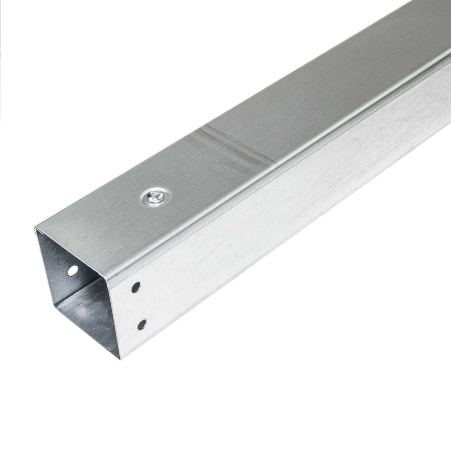 Tamlex 75mm x 75mm Galvanised Steel Trunking (3m Length) (MRE33) | CEF