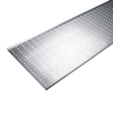 Tamlex 600mm Return Flange Medium Duty Cable Tray 25mm Deep (3m Length ...
