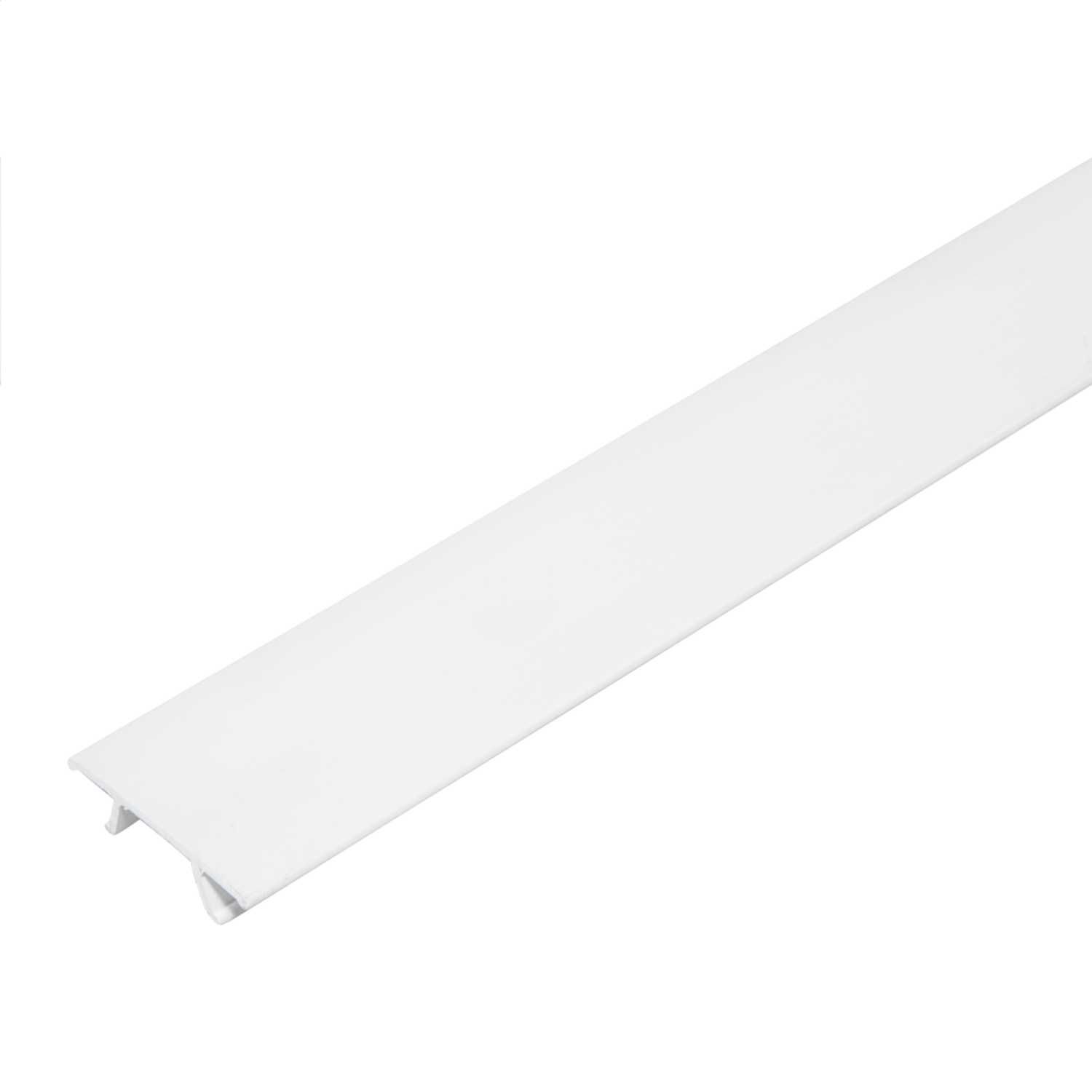 Tamlex Plastic PVC Capping Lid for Strut White (3m Length) (TA103-P) | CEF