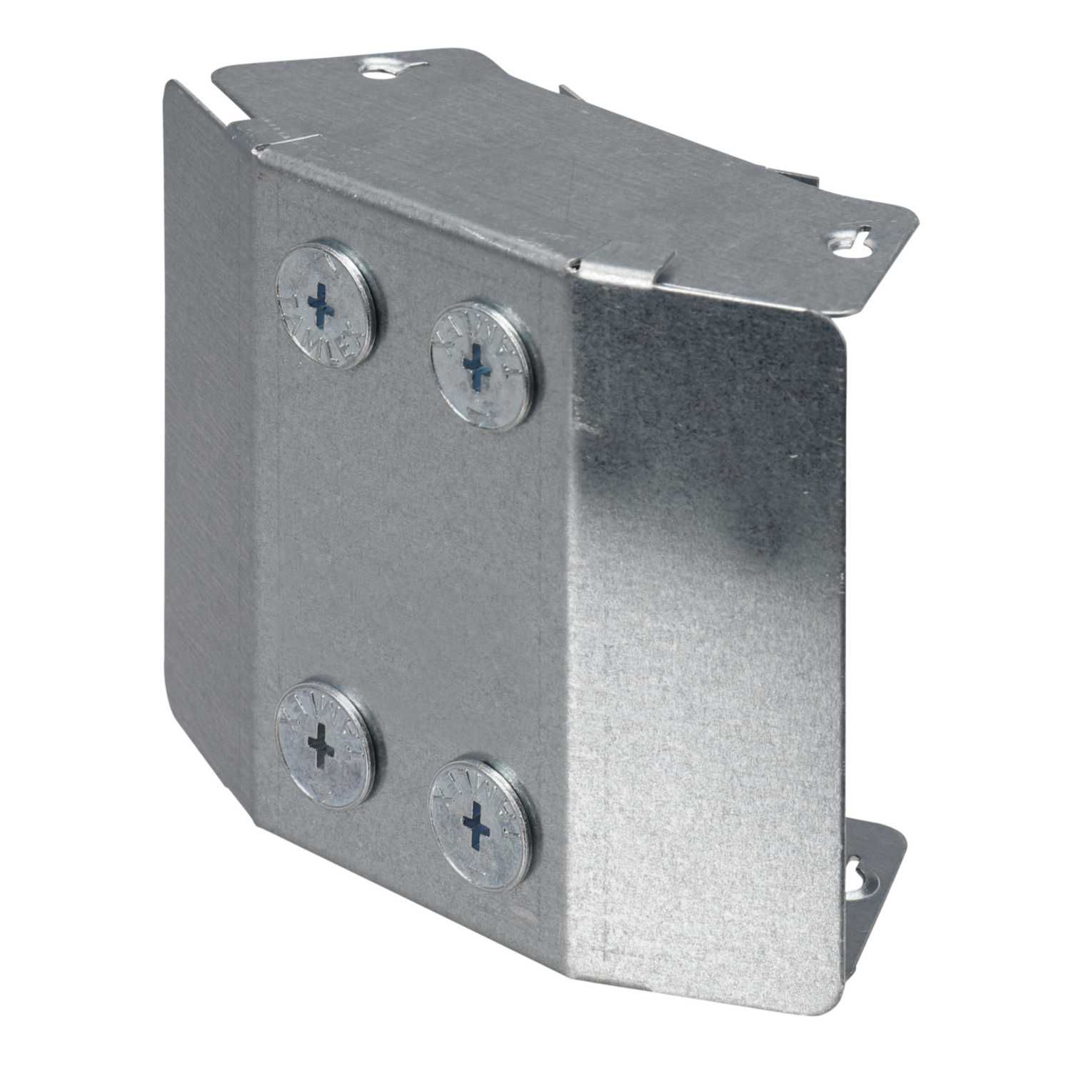 Tamlex 100mm x 50mm 45° Outside Lid Bend for 2 Comp Trunking (Sold in 1 ...