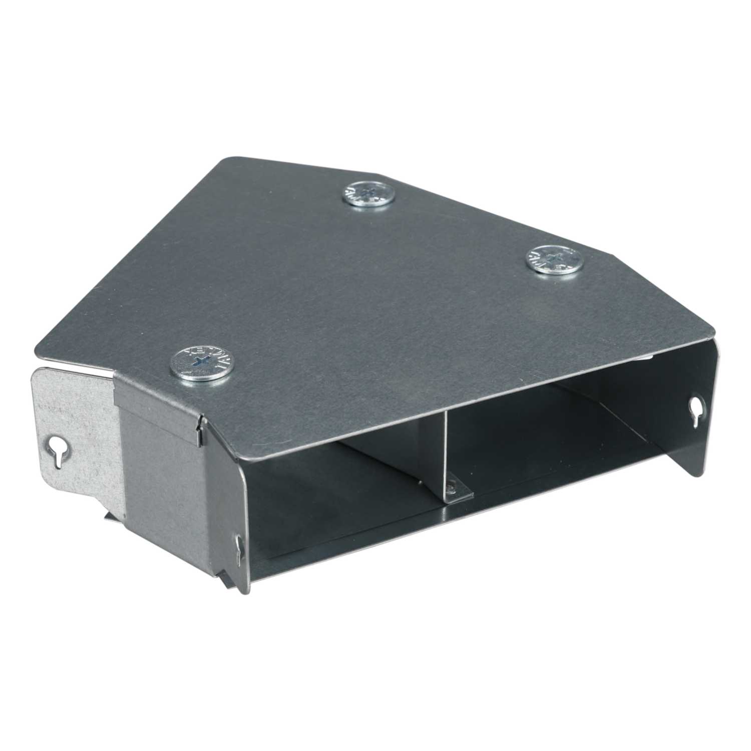 Tamlex 150mm x 50mm IP4X Turnbuckle 45° Top Lid Bend 2 Compartment ...