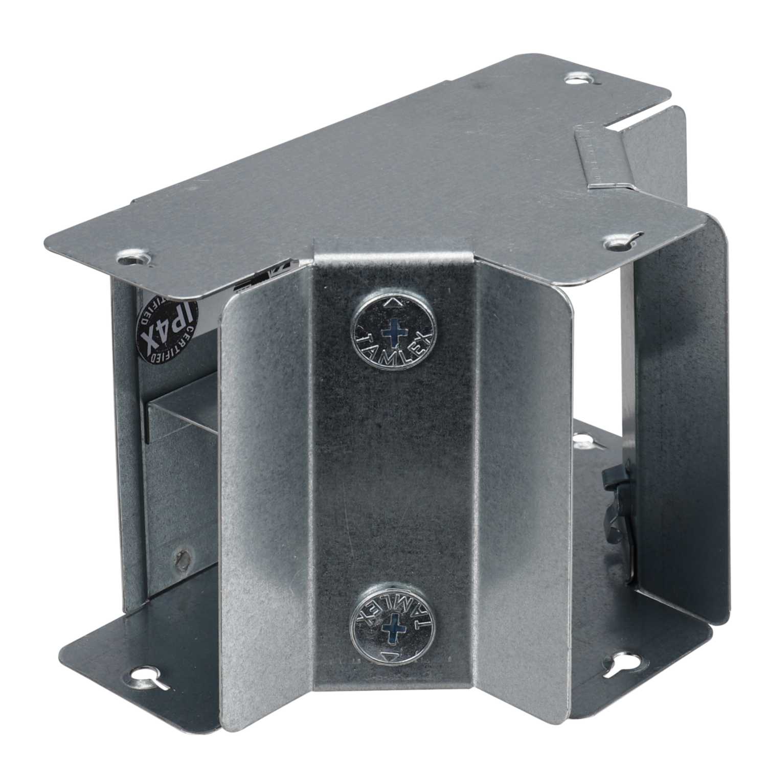 Tamlex 100mm x 50mm Gusset Tee Inside Lid for 2 Comp Trunking (Sold in ...