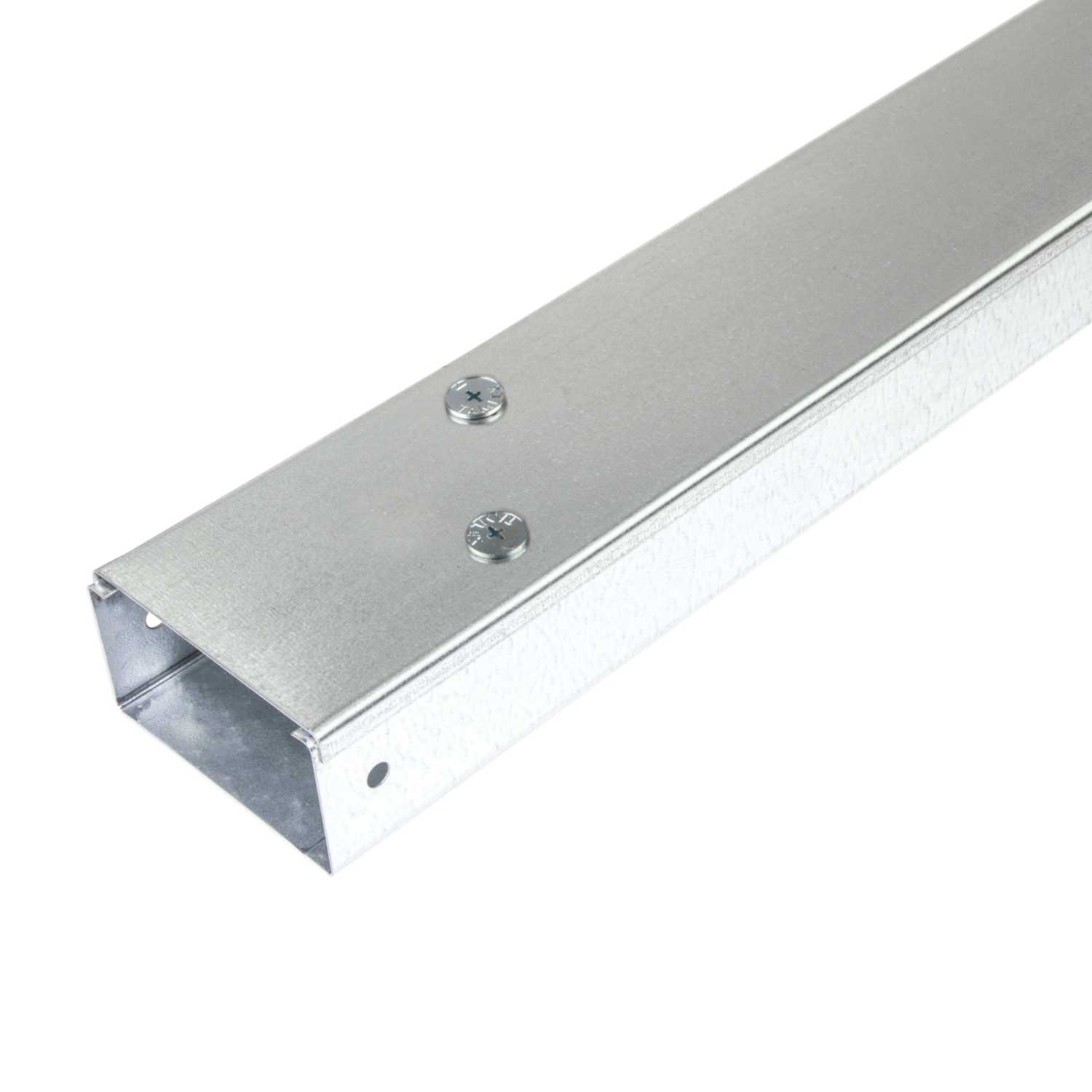 Tamlex 100mm x 50mm IP4X Turnbuckle Galvanised Steel Trunking (3m ...
