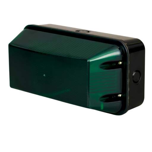 Tamlite BC Rectangular Bulkhead with Green Lens (BHC100/G) | CEF