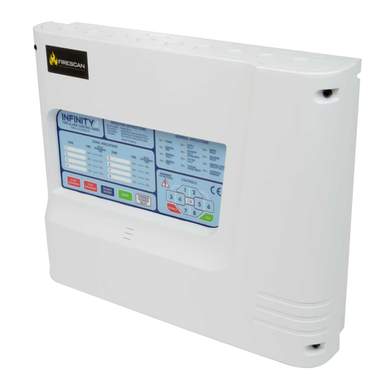 Firescan 8 Zone Infinity Fire Alarm Panel with Batteries (FSINF-8) | CEF