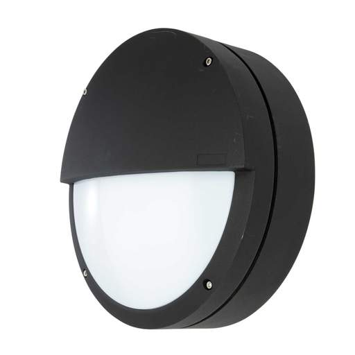 Tamlite 14W LED Hurricane Bulkhead Eyelid Black 4000K (HURL17/3/LED) | CEF
