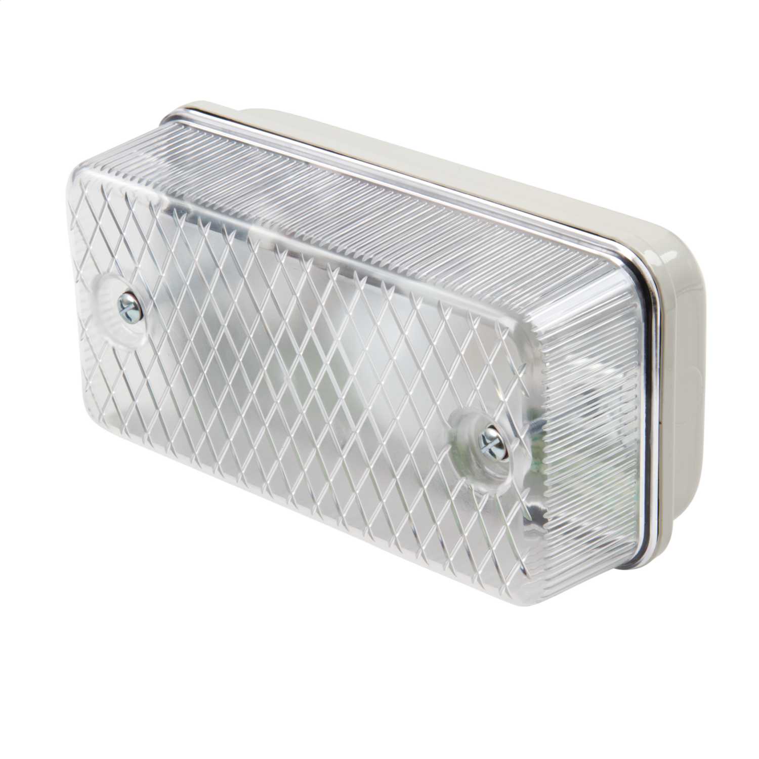 Tamlite BC Rectangular Aluminium Bulkhead Polycarbonate Diffuser (MP100 ...