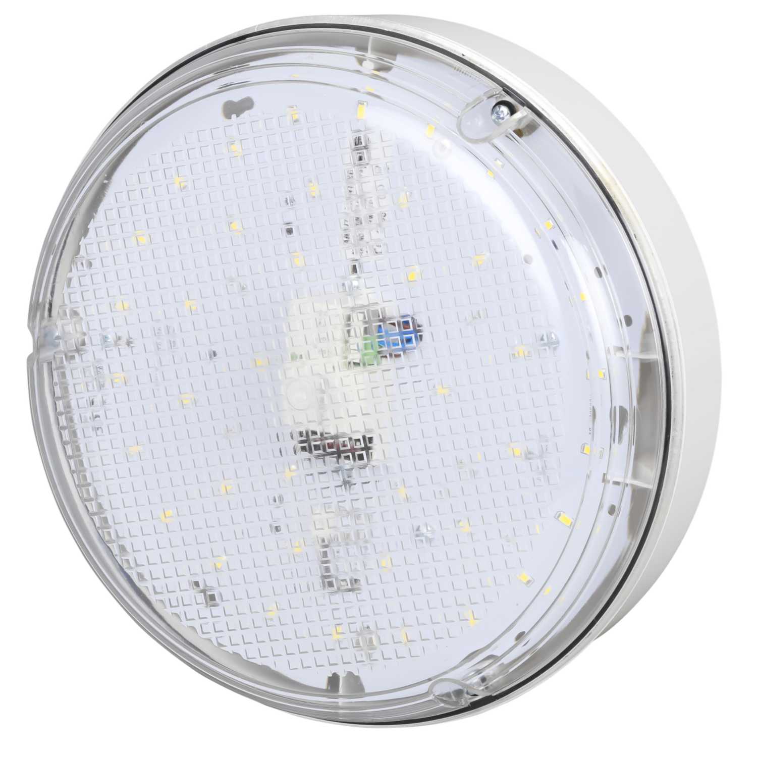 Tamlite Nimrod 17W LED Circular Bulkhead White / Prismatic 4000K (NMCP180NWW) | CEF