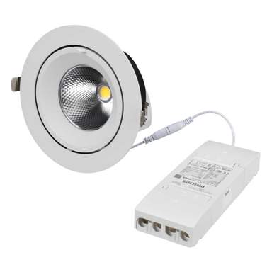 Tamlite i5 25W LED Adjustable Downlight 4000K (TDL300NW) | CEF