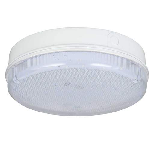 Xcite 17W LED Circular Bulkhead White / Prismatic 4000K (XCBH65CWP) | CEF