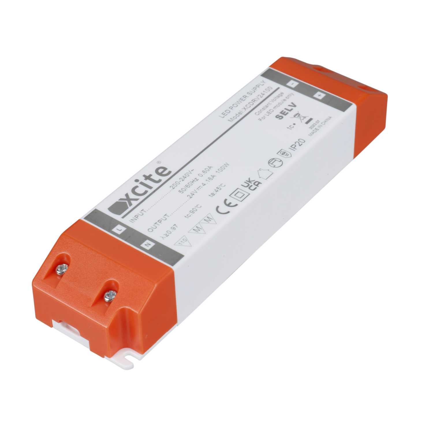 Xcite 100W 24V LED Strip Non Dimmable Driver (XCDRV24100) | CEF