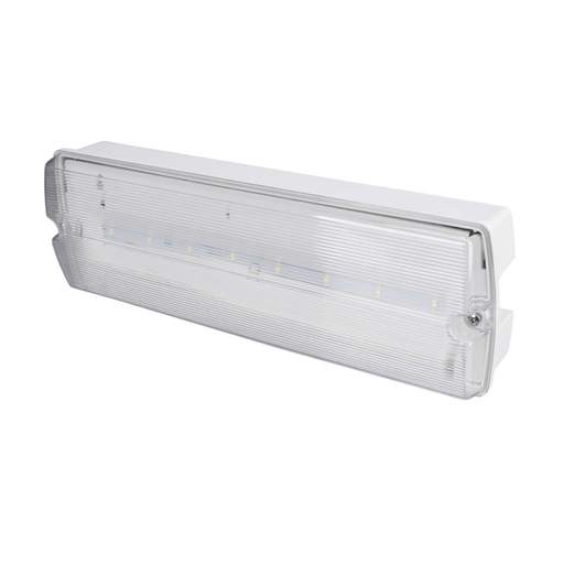 Xcite 3W LED Maintained Emergency Bulkhead with Self Test White ...