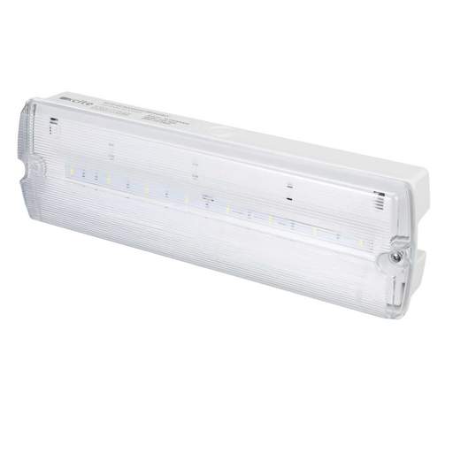 Xcite 2W LED Non Maintained Emergency Bulkhead White (XCEMBNM3) | CEF