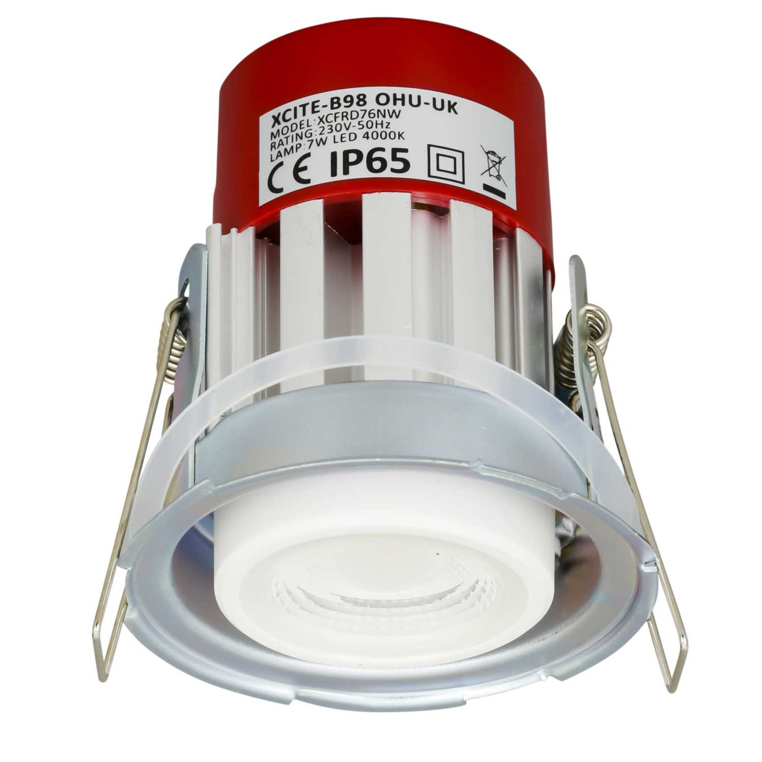 Xcite 7W LED Fire Rated Dimmable Downlight without Bezel 3000K ...