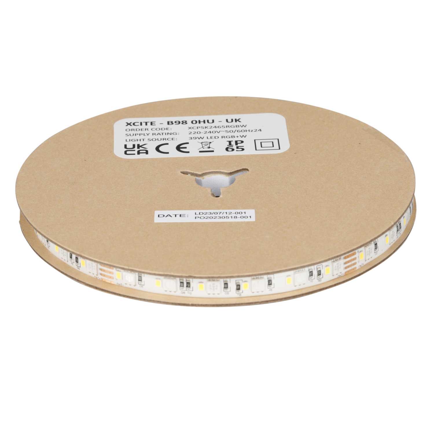 Xcite Pro 24V LED RGBW Strip Light Kit IP65 5m Reel (XCPSK2465RGBW) | CEF