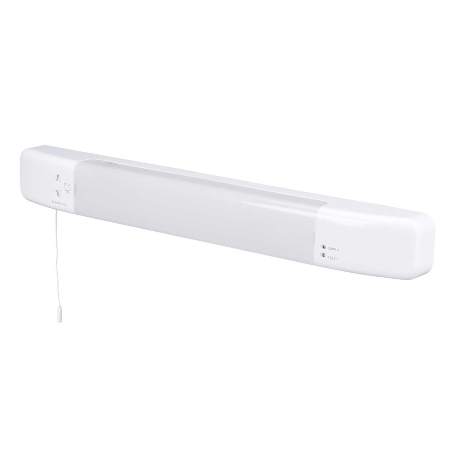 Xcite 7W LED Dual Voltage Shaver Light White 3000K (XCSH7WWW) | CEF