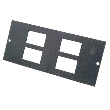 Tass 4 x RJ45 / LJ6C Data Outlet Plate for Floor Box (ST0302) | CEF