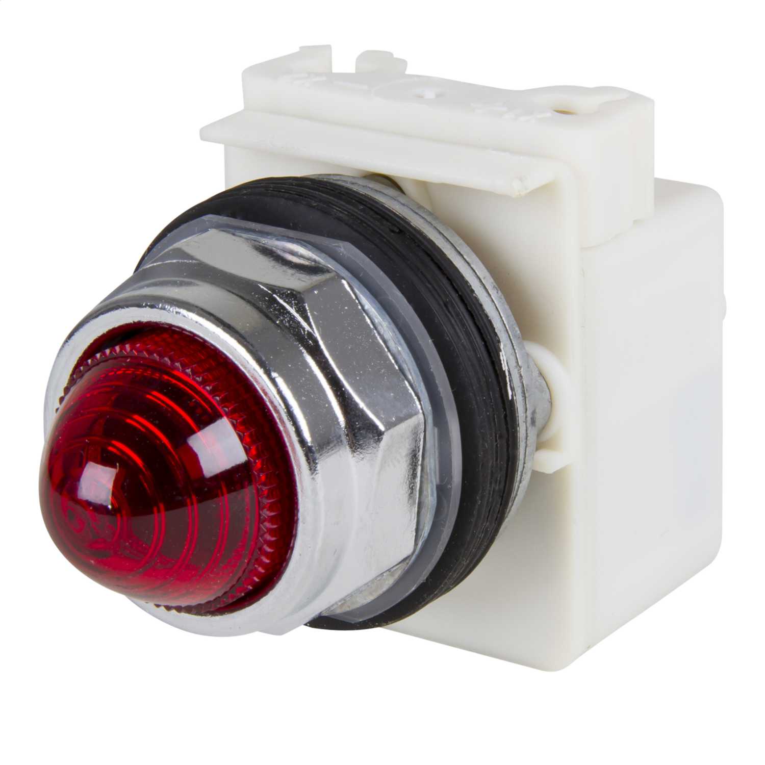Schneider Telemecanique Round Pilot Light BA9s 240V AC IP66 Red ...
