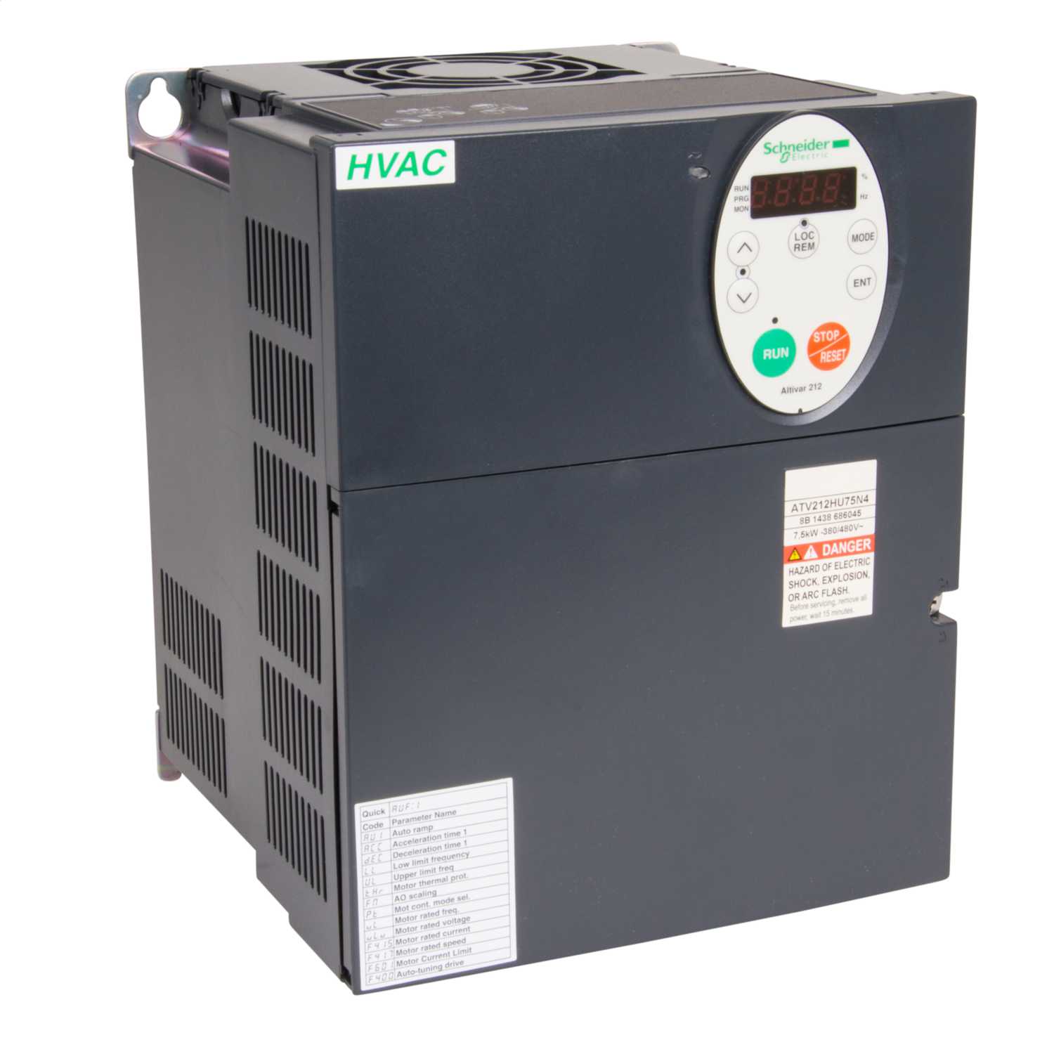 Schneider Altivar H N4 480V 7.5kW Variable Speed Drive (ATV212HU75N4) | CEF