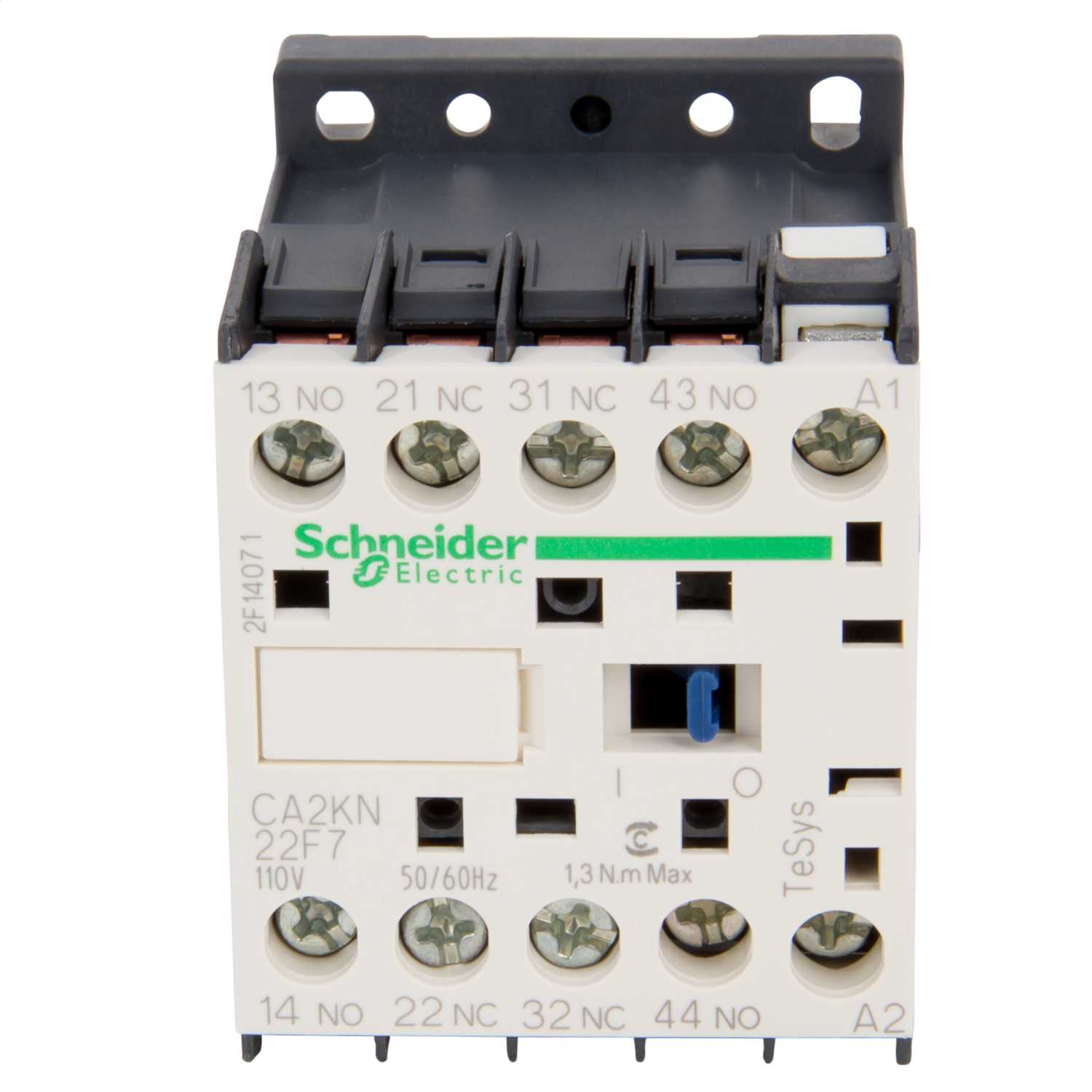 Schneider Telemecanique TeSys K 110V Control Relay 2 NO + 2 NC Contacts ...