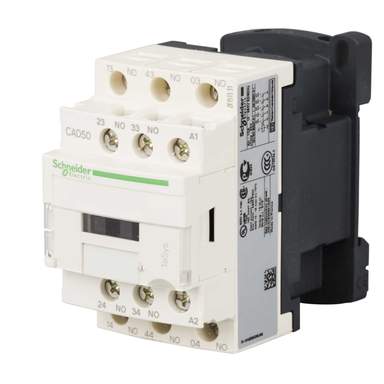 Schneider TeSys 230V Control Relay 5 NO Contacts (CAD50P7) | CEF