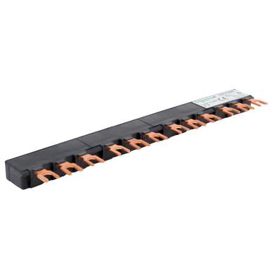 Schneider TeSys TeSys 63A 3 Pole 4 Tap Off Comb Busbar 45mm Pitch ...