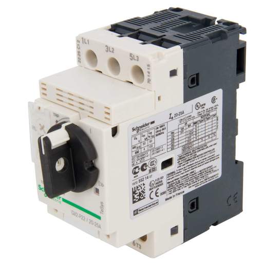Schneider TeSys 20A to 25A 100kA Thermal Magnetic Circuit Breaker ...