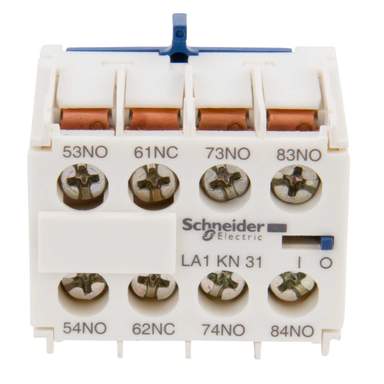 Schneider Telemecanique TeSys K Auxiliary Contact Block 3 NO + 1 NC ...