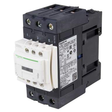 Schneider TeSys 65A Contactor 3 Pole 3 NO Contacts 230V AC Coil ...
