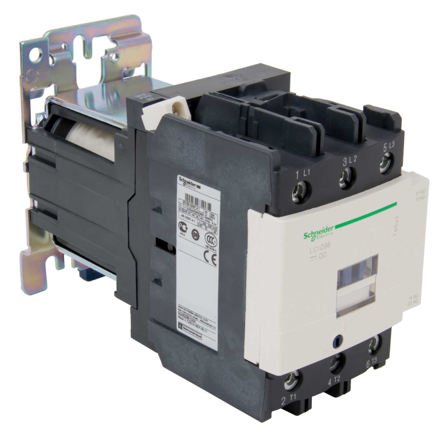 Schneider Telemecanique TeSys D 95A Contactor 3 Pole 3 NO Contacts 24V ...