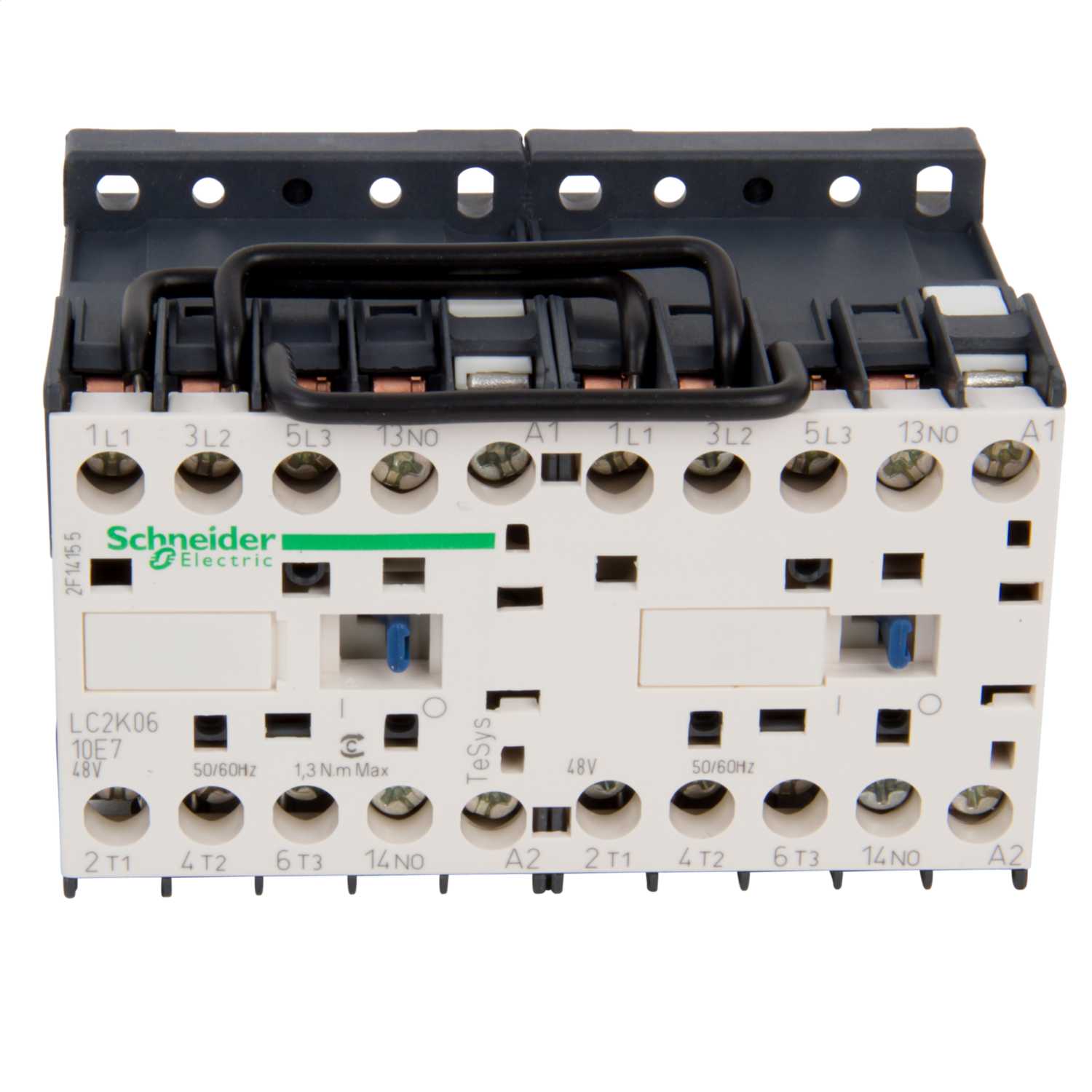 Schneider Telemecanique TeSys K 6A Reversing Contactor 3 Pole 3 NO ...
