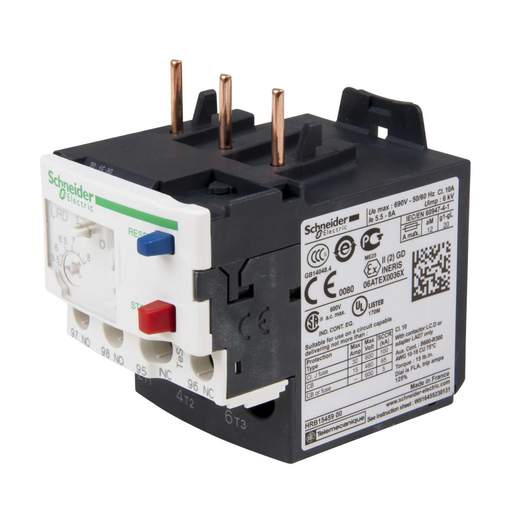 Schneider TeSys 5.5 - 8.0A Thermal Overload Relay (LRD12) | CEF