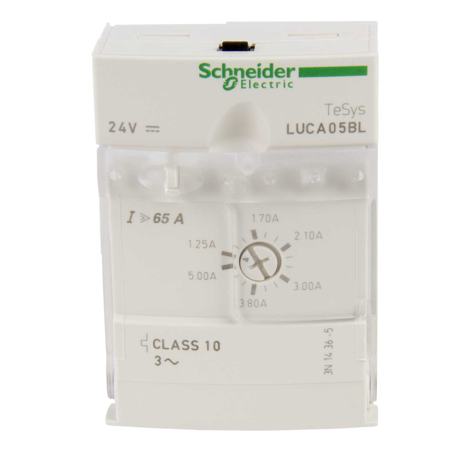 Schneider Telemecanique 1.25A to 5A 24V DC Standard Control Unit ...