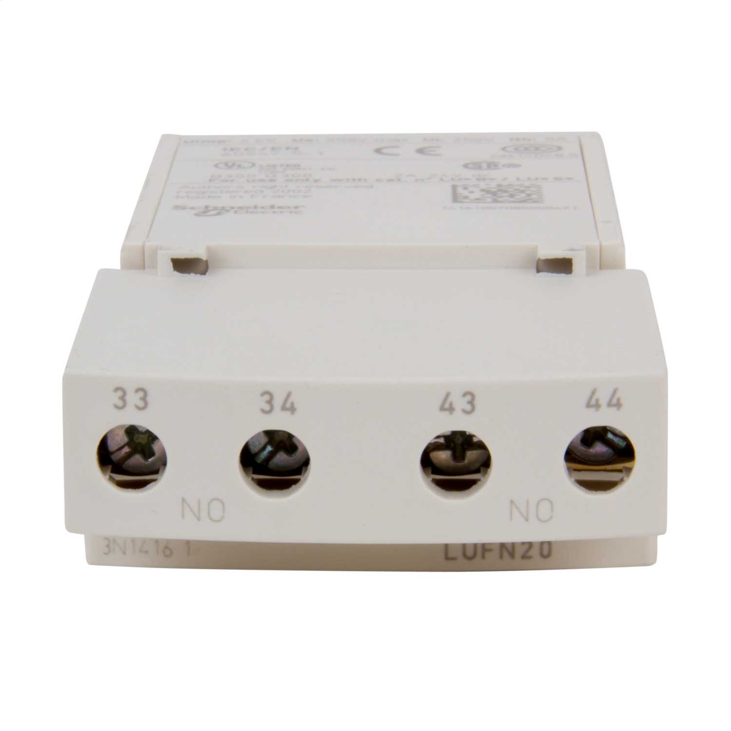 Schneider Telemecanique TeSys LUF 2 NO Auxiliary Contact (LUFN20) | CEF