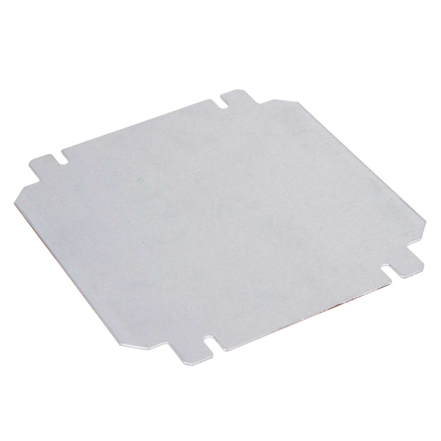 Schneider Sarel 200mm x 200mm Galvanised Steel Mounting Plate ...