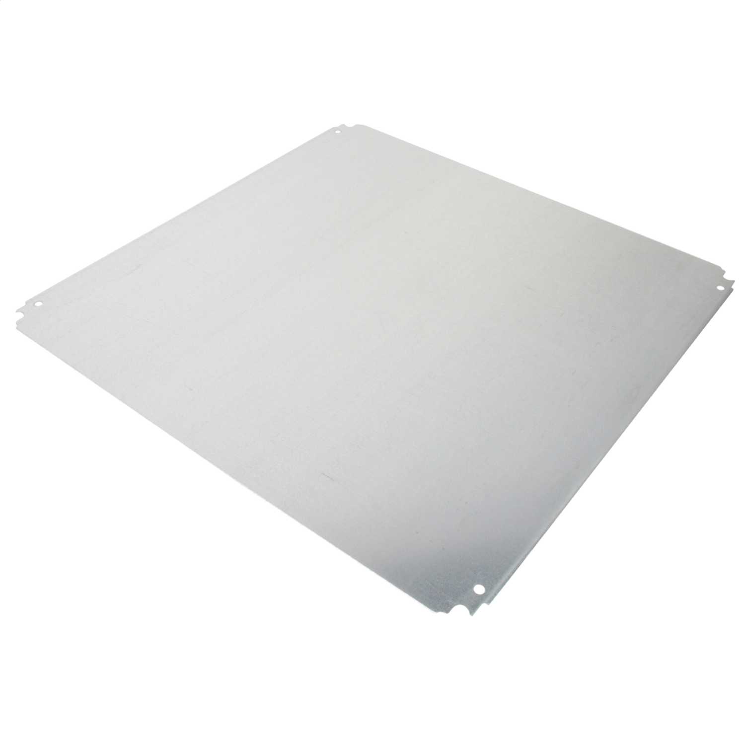 Schneider Himel 600mm x 600mm Plain Galvanised Steel Mounting Plate ...