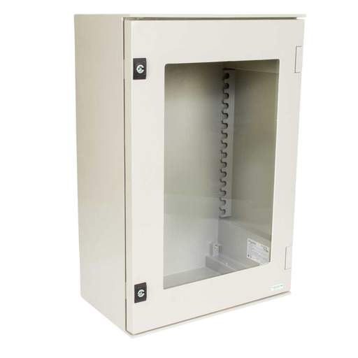 Schneider PanelSet 647mm x 436mm x 250mm GRP Enclosure IP66 Transparent ...