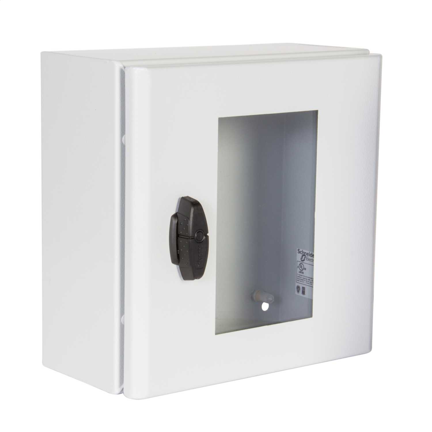 Schneider Sarel 300mm x 300mm x 150mm Steel Enclosure Glazed Door IP66 ...