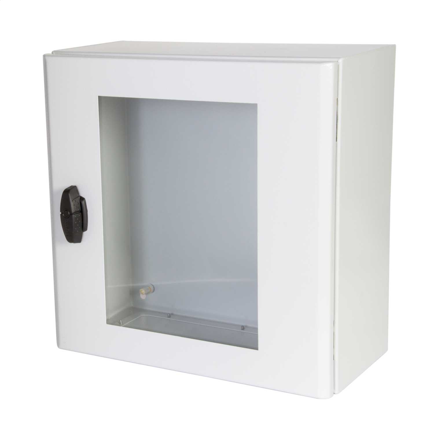 Schneider Sarel 400mm x 400mm x 200mm Steel Enclosure Glazed Door IP66 ...
