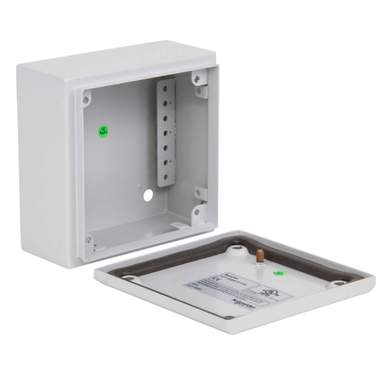 Schneider Sarel 150mm x 150mm x 80mm Steel Enclosure IP66 (NSYSBM15158 ...
